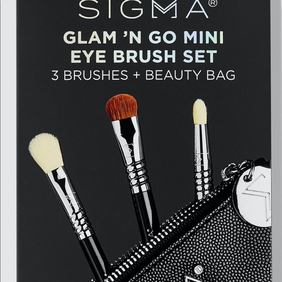 Sigma Beauty | Makeup | Sigma Beauty Glam N Go Mini Eye Brush Set 4pc ...